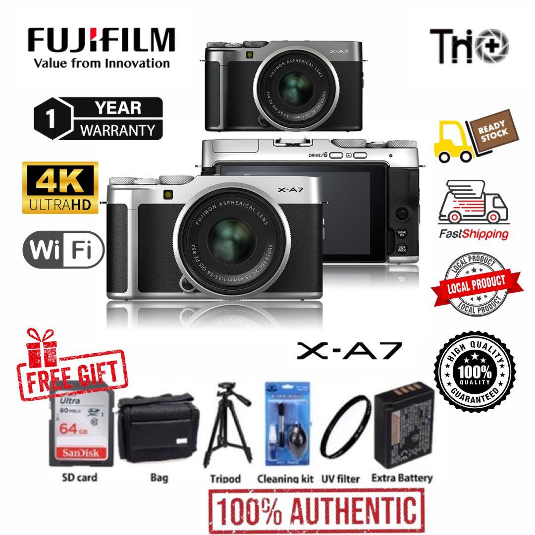 Fujifilm X-A7 XA7 Mirrorless Digital Camera w/XC15-45mm F3.5-5.6 OIS PZ ...