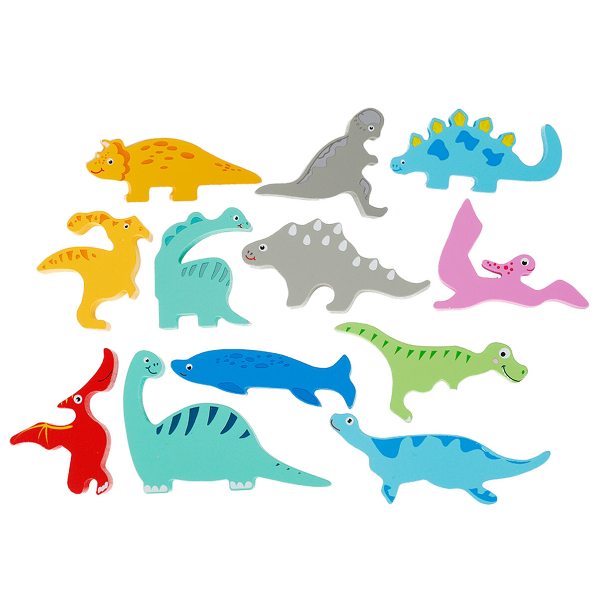 Animal Puzzle Toy Stacking Puzzles Hand Grasping Board Wooden Puzzles 2 ...