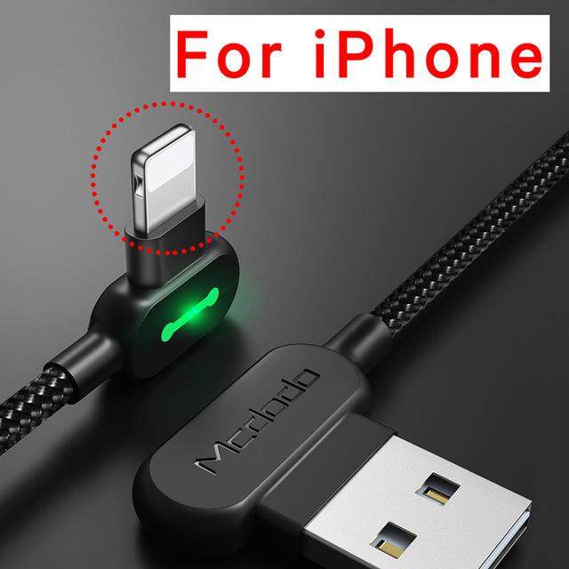 MCDODO LED Micro USB Cable Fast Charging Data Cabel For Android Samsung ...