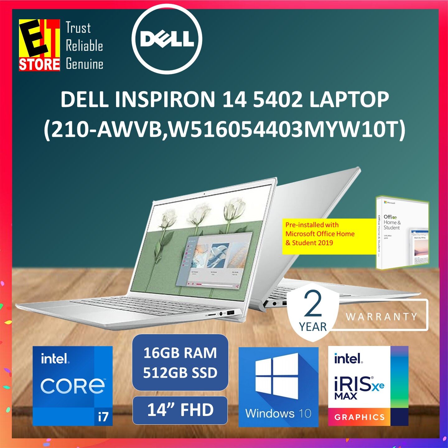 Dell Inspiron 14 5402 Price in Malaysia & Specs - RM3999 | TechNave