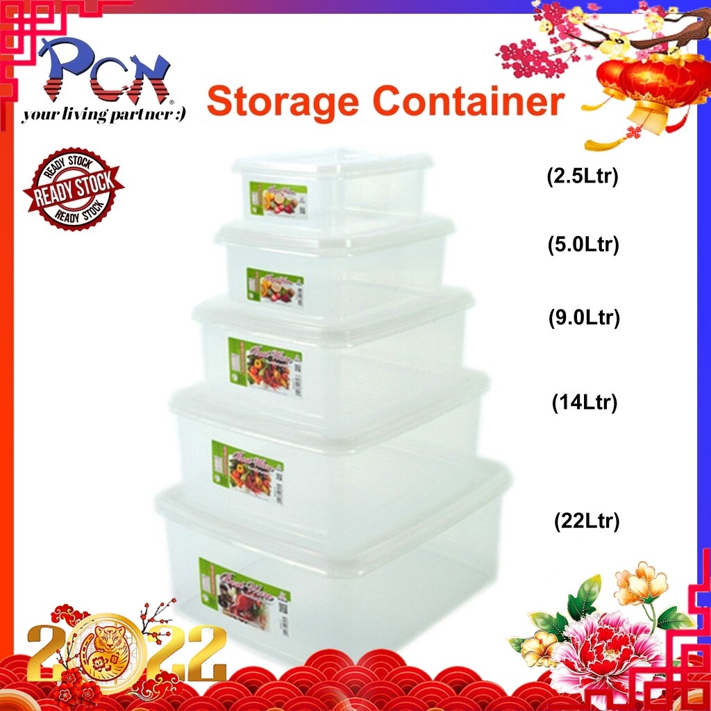 PCN [Bestware]Good Quality Thick Plastic Freezer Container/ Storage ...