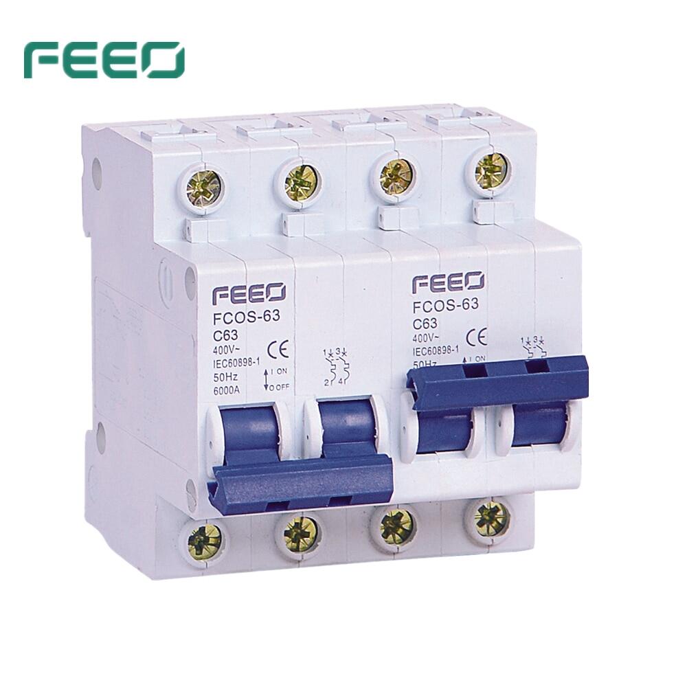 2P 63A MTS Dual power Manual transfer switch Circuit breaker MCB ...