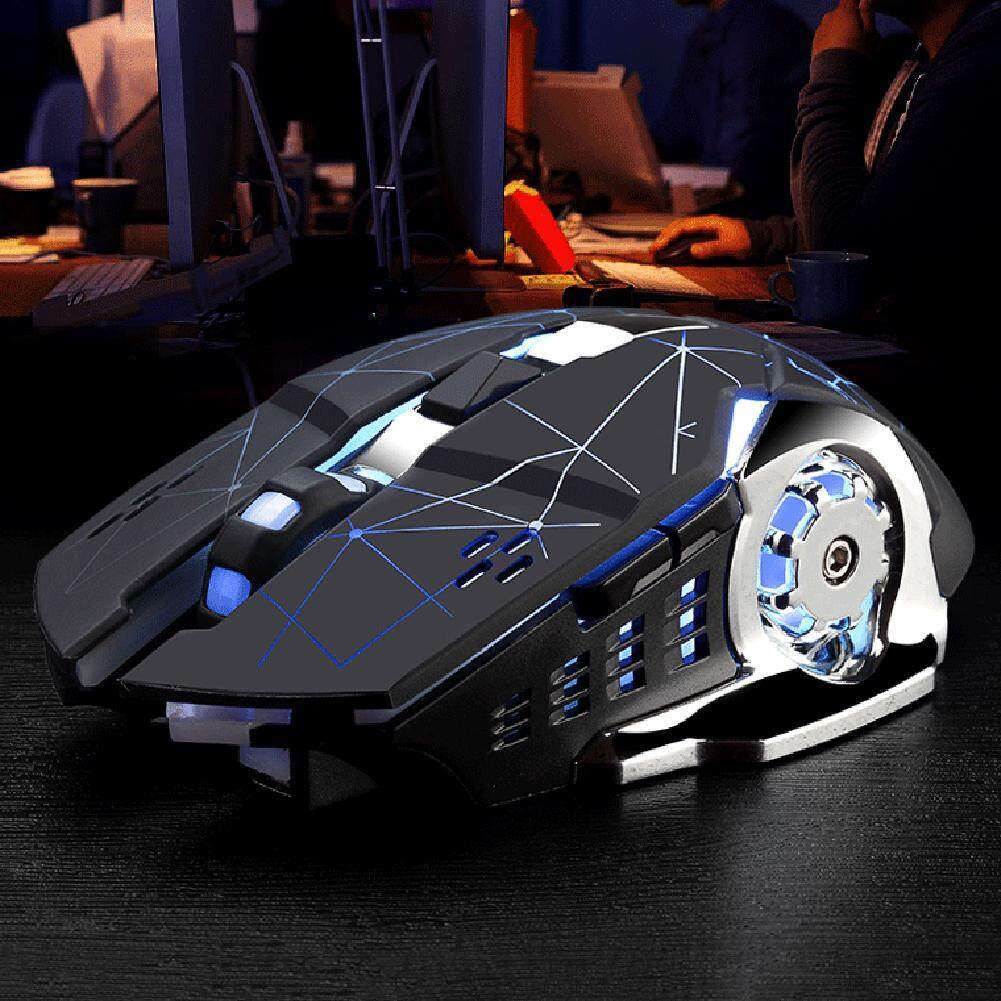 Warwolf Q8 2.4 GHZ Wireless 3 Gear 2400 dpi Optical Mouse สำหรับเล่นเกม ...