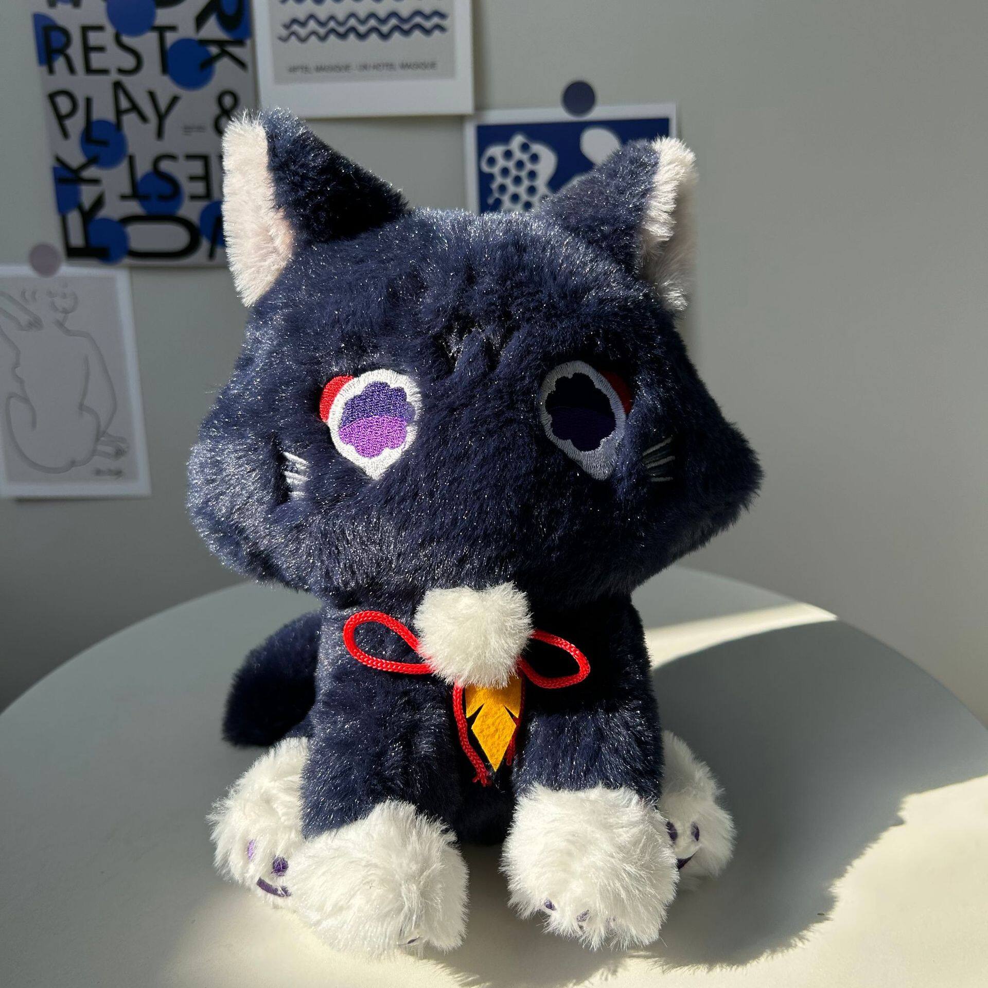 Game Genshin Impact Plush Toys Wanderer Kunikuzushi Balladeer Scarameow ...