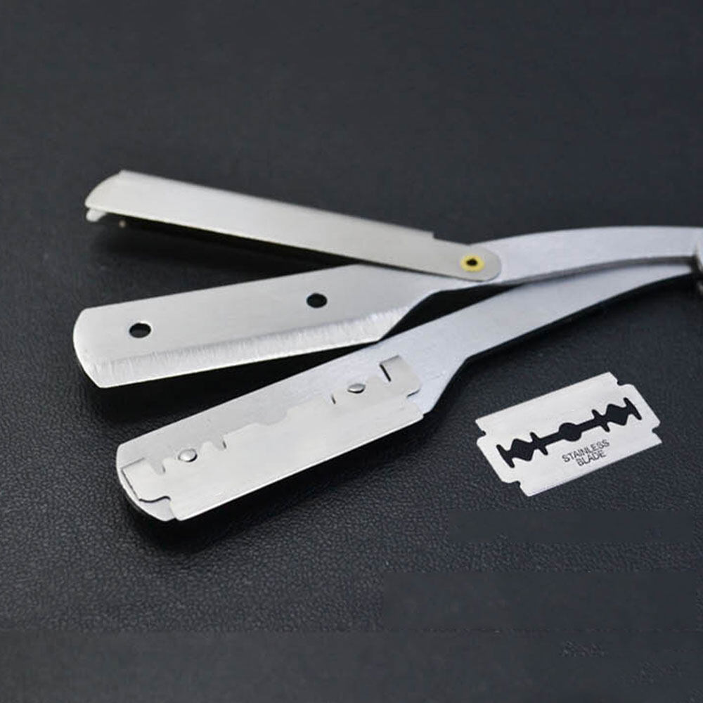Barber Razor Manual Razor Multi-Directional Stainless Steel 2 Colors ...