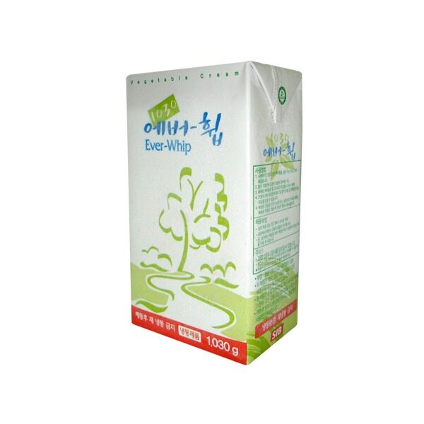 EVER-WHIP 1030G (ORIGINAL) IMPORTED FROM KOREA - 1 Litre - Non-dairy ...