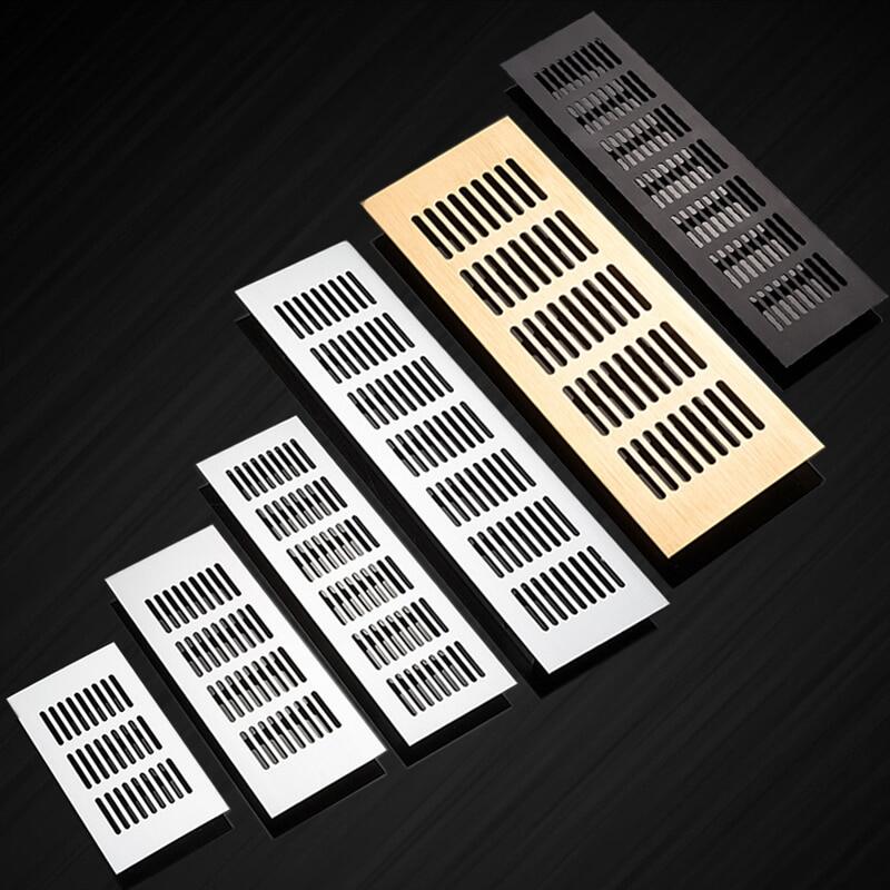 Aluminum alloy rectangular air vent grille ventilation cover Closet ...