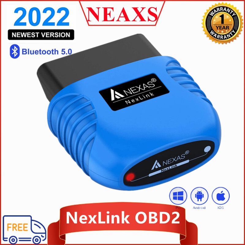 NEXAS NEXLINK OBD2สแกนเนอร์สำหรับรถยนต์และรถจักรยานยนต์เครื่องยนต์ ...