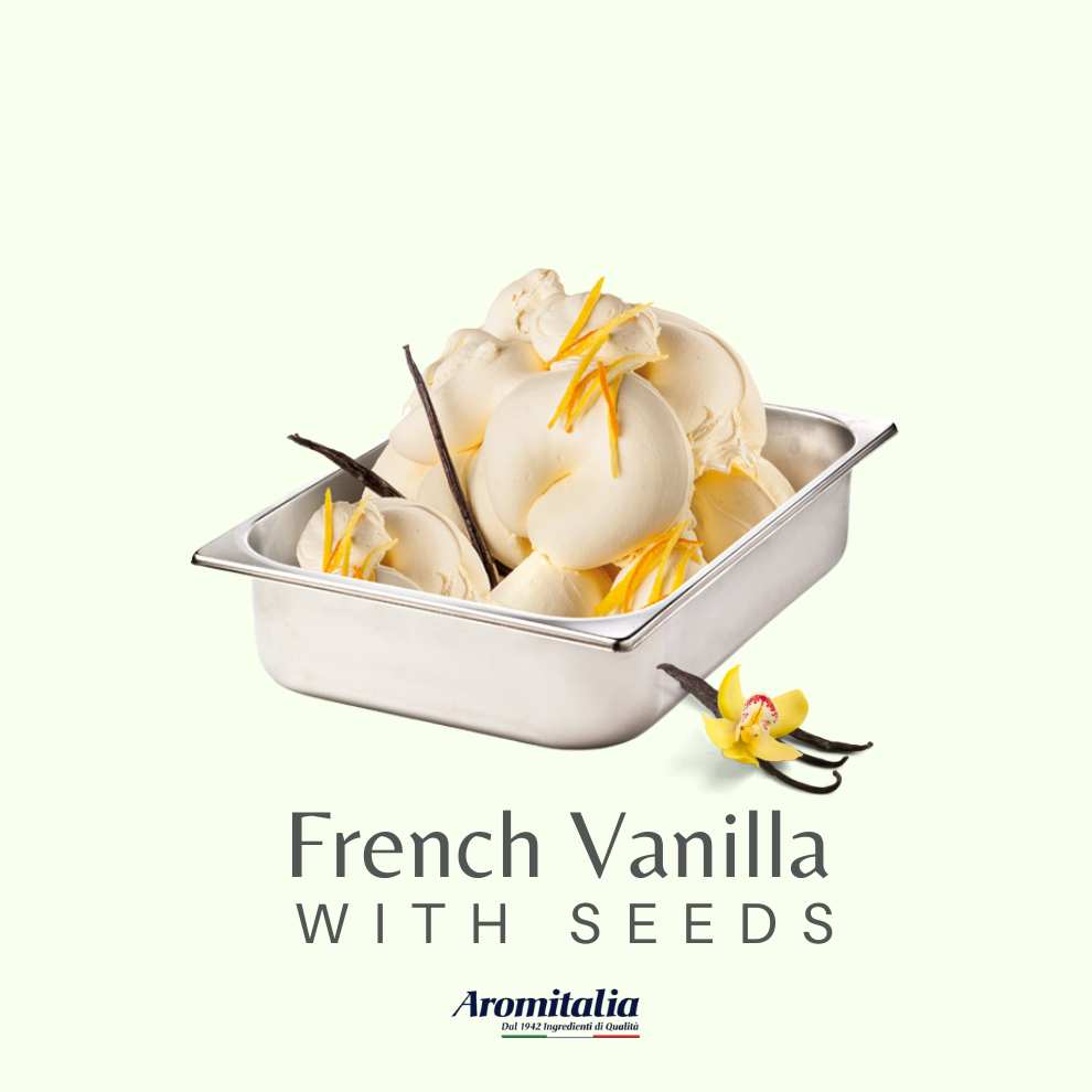 French Vanilla Paste (Ice Cream Gelato Paste 3.5kg) | Lazada