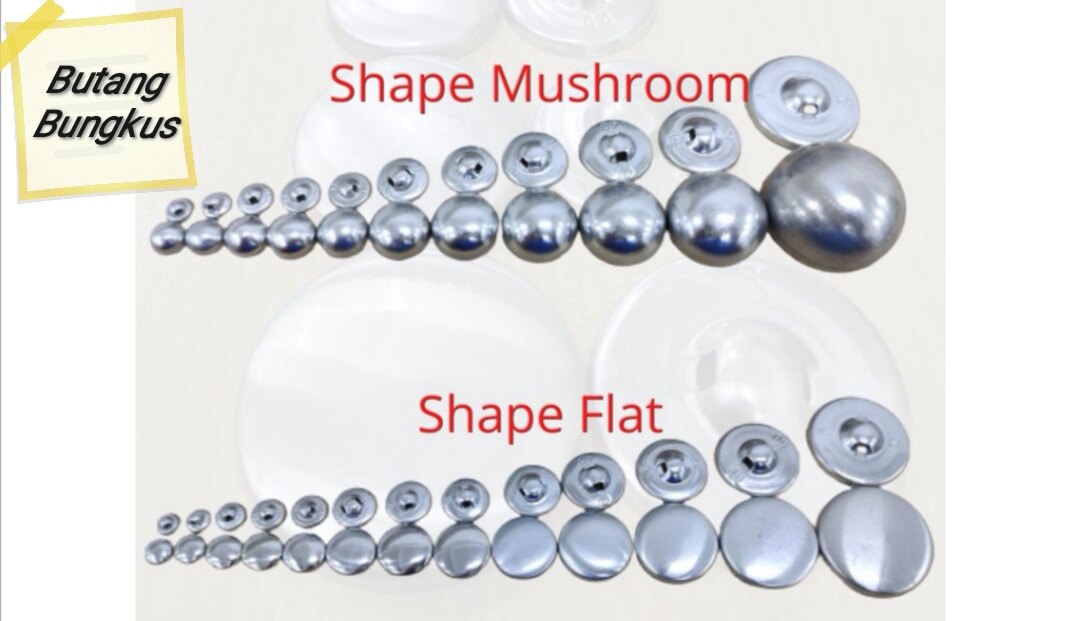JAPAN BUTANG BUNGKUS / BUTTON WRAP - BUTANG KAIN BUTANG BALUT - FLAT ...
