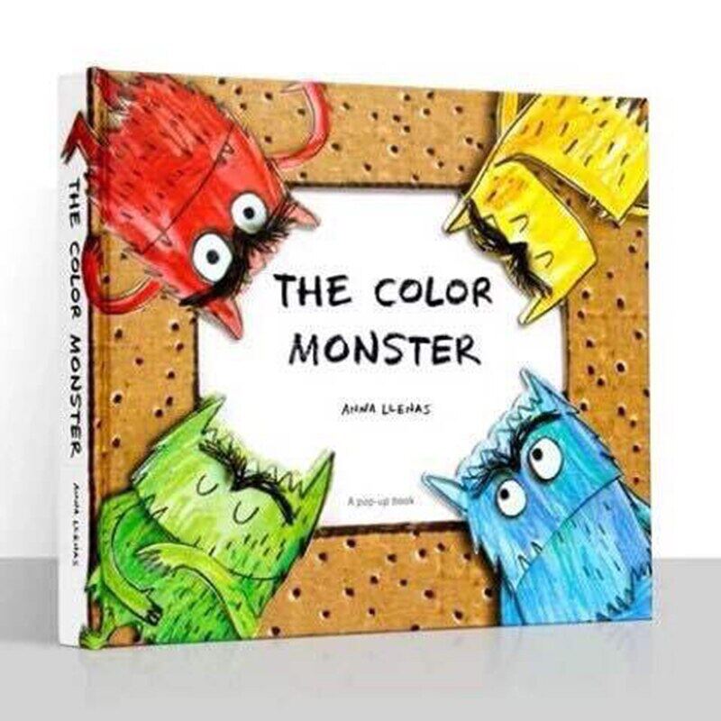 The Color Monster 3D English Emotion Book For Kids Identify Emotion And ...