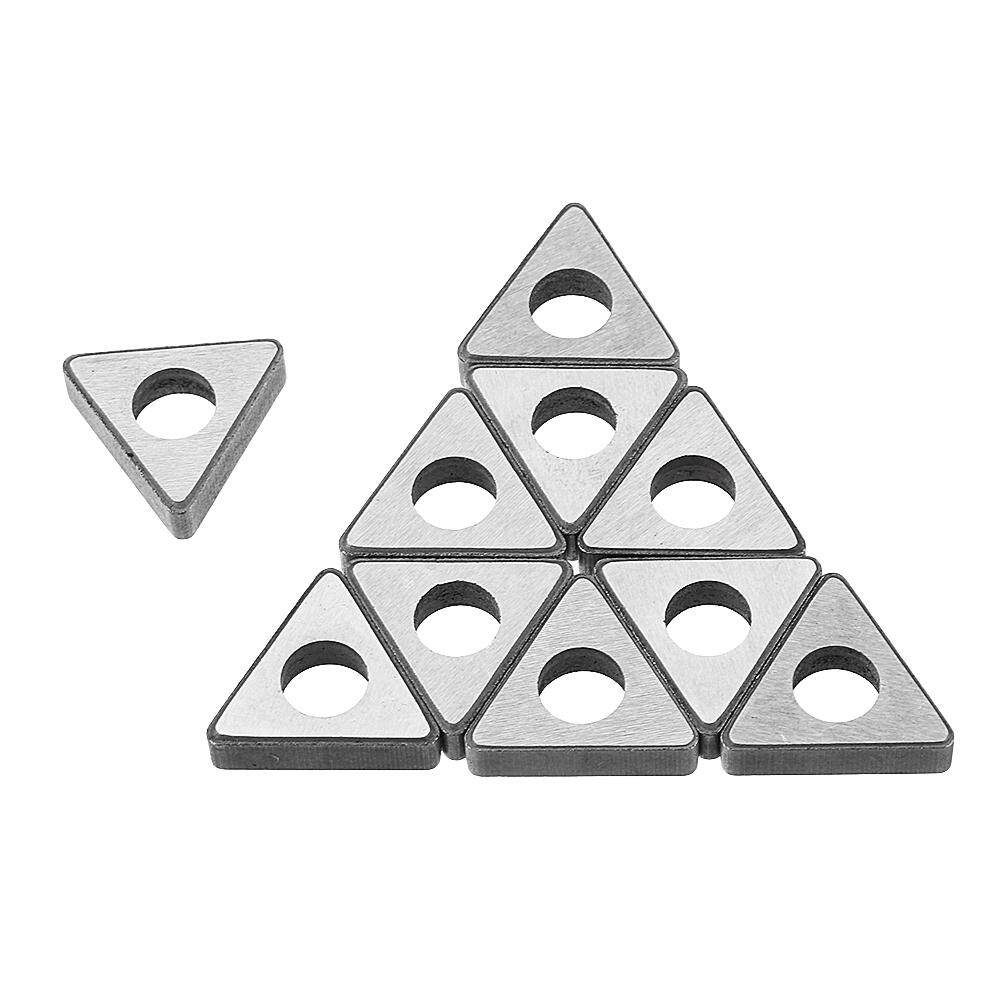 Drillpro 10Pcs Carbide Shim อุปกรณ์เสริมเครื่องตัด Pad MT1603/MT1604 ...