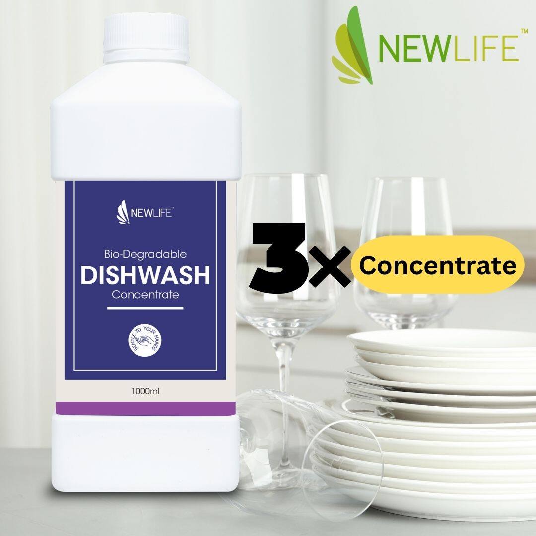 NewLife Dish Wash Bio Degradable Eco Dish Wash Concentrate 1000ml | Lazada