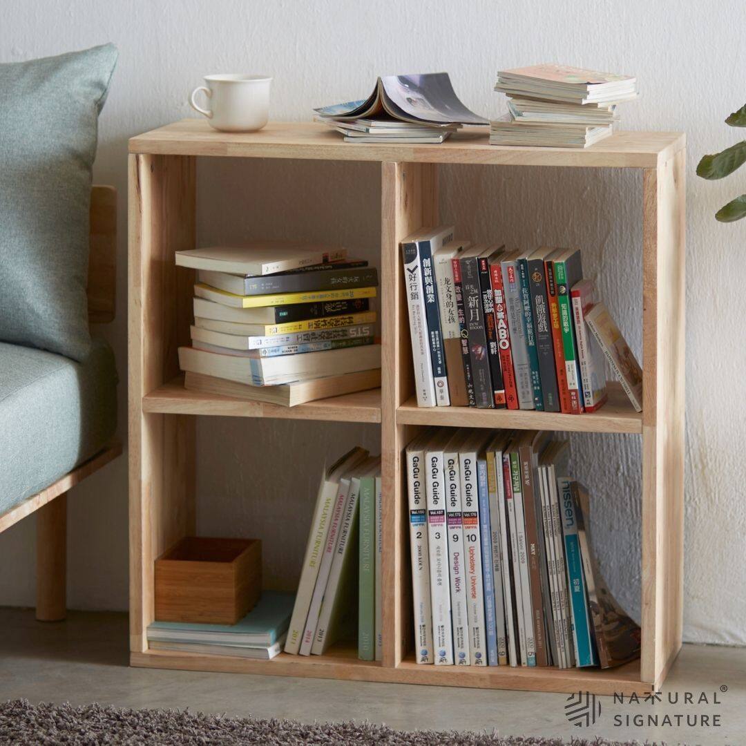 Natural Signature 4627A-8 Woodwall 2x2 Open Shelf/Dining Room/Storage ...