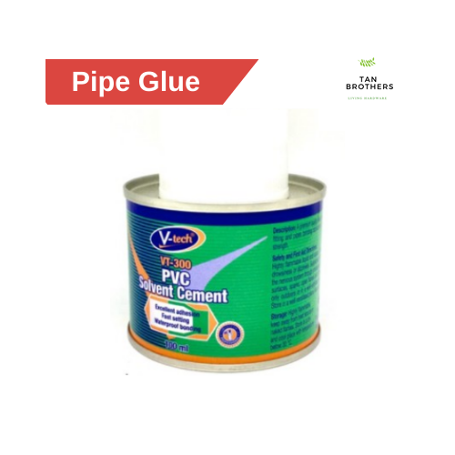 Pvc Pipe Glue Brand: B-Bond / V-Tech, Gam Pvc Pipe 100G | Lazada