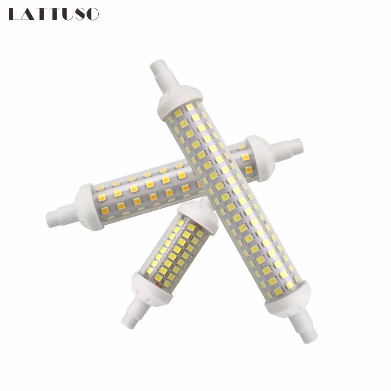 LATTUSO R7S โคมไฟ LED 6W 9W 12W SMD 2835 78มม. 118มม. 135มม. R7S หลอดไฟ ...