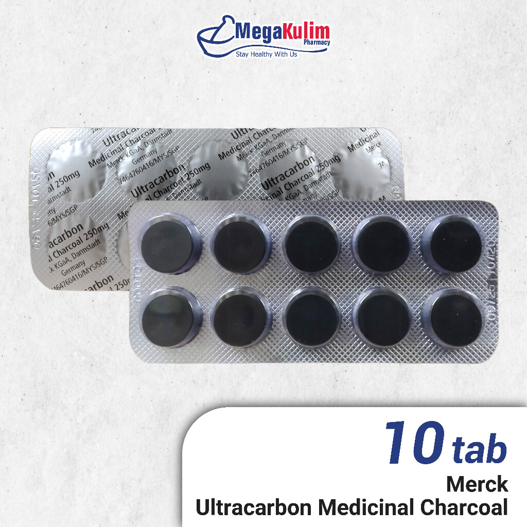 Ultracarbon Tablet 250mg (Strip / Box) | Lazada