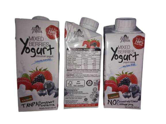 Susu Segar UHT FarmFresh ,Minuman berkhasiat(200ml) | Lazada