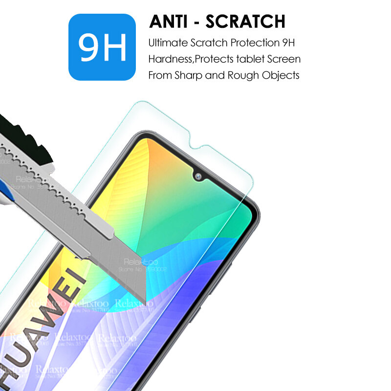 For Huawei Y5P Y6P Y7P Y8P Y6s 2020 2pcs 9H HD Screen Protector ...