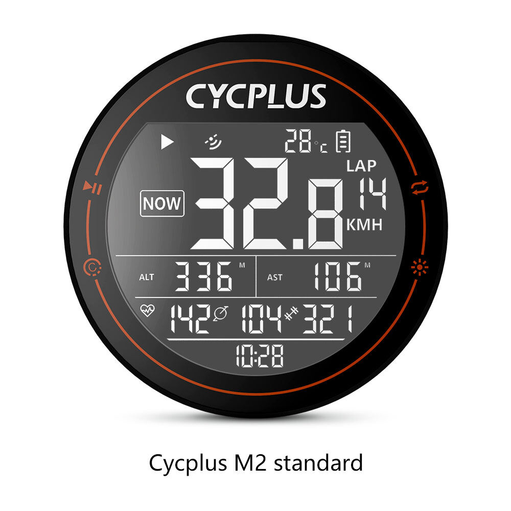 CYCPLUS M2จักรยานอุปกรณ์เสริม GPS จักรยานคอมพิวเตอร์ไร้สาย ANT บลูทูธกันน้ำเครื่องวัดความเร็ว ...