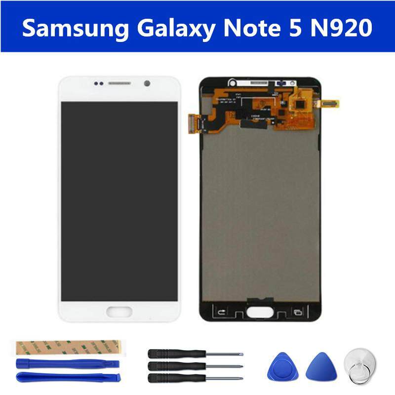 สำหรับ Samsung Galaxy Note 5 N920T N920I สัมผัสหน้าจอ LCD หน้าจอดิจิตอล ...