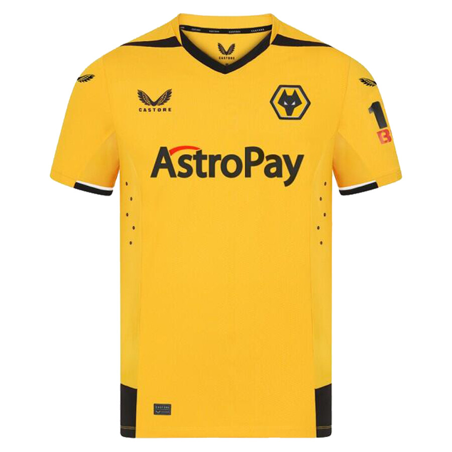 2022-23 Wolves Home Shirt - Adult RAUL SEMEDO NETO NEVES TRINCAO Soccer ...