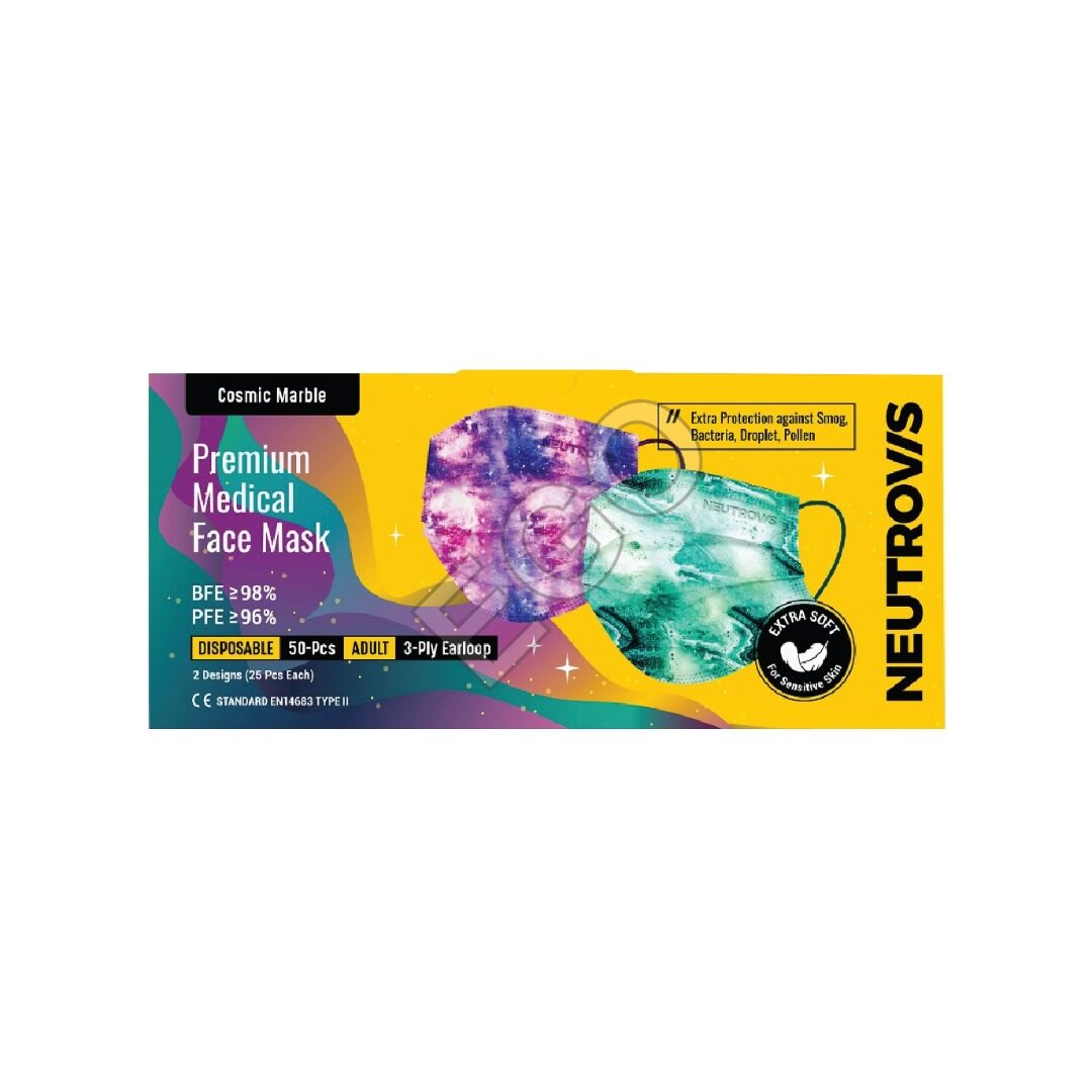 NEUTROVIS MEDICAL Premium MASK 3Ply Premium Medical Face Mask by ...