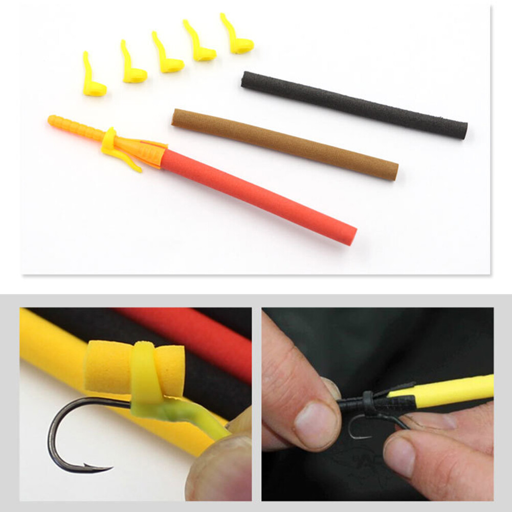 อุปกรณ์ตกปลาคาร์พ10x สำหรับ Zig Rig Foam Hook Line หมุดจัดตำแหน่งชุด ...