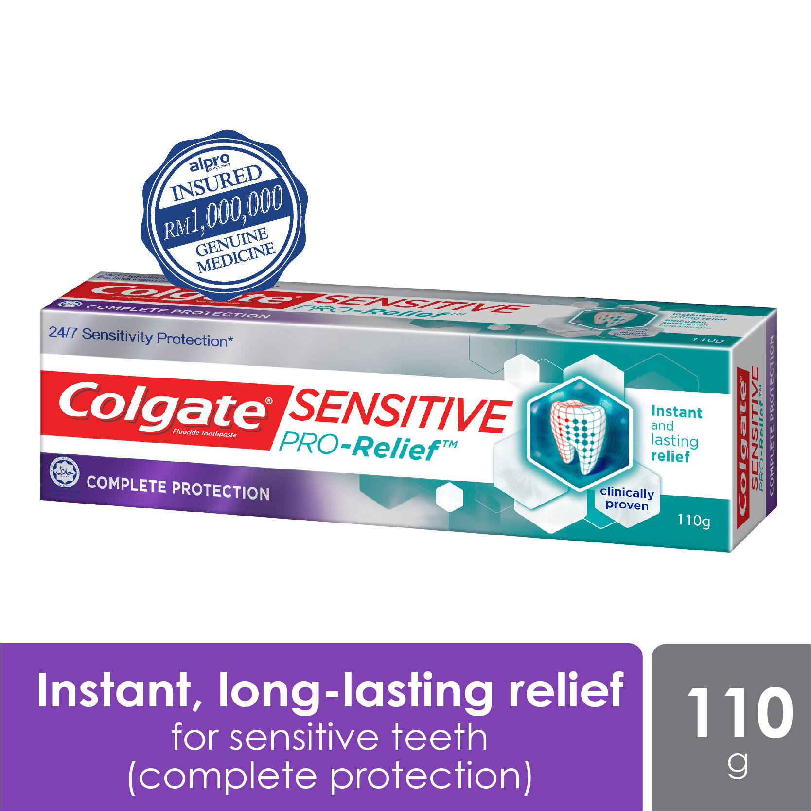 Colgate Sensitive Pro Relief Complete Protection Toothpaste 110g | Lazada