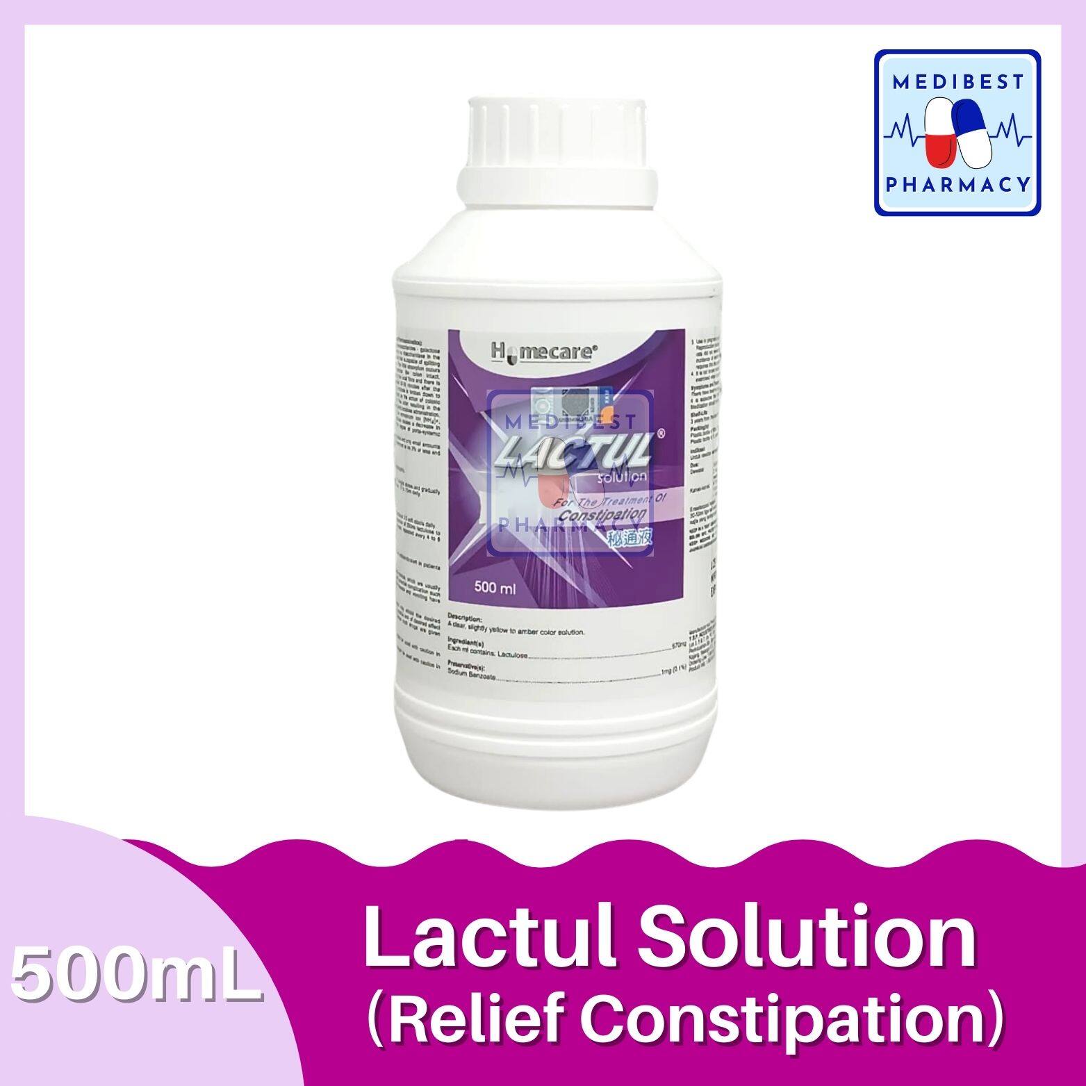 Lactul Solution 100mL/500mL (Relief Constipation) | Lazada
