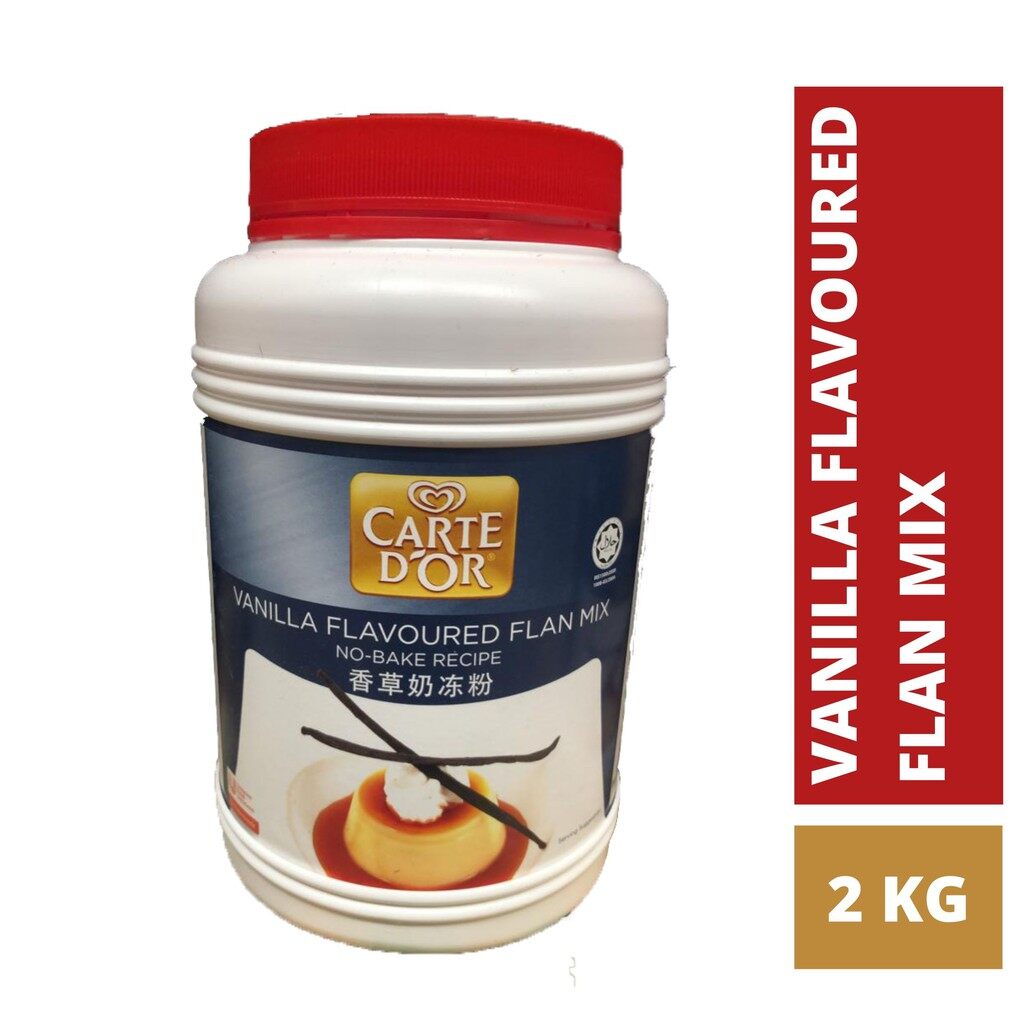 CARTE DOR FLAN MIX VANILLA / Vanilla Flavoured Flan Mix 2kg / Original ...