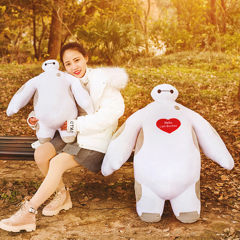 Genuine Oversized Big Hero 6 Baymax Big White Doll Stuff Toys Plush Toy ...