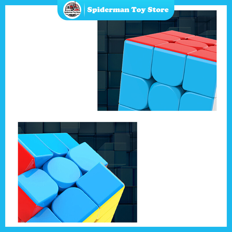 Moyu Meilong 3X3 Speed Cube Stickerless Ergonomic Magic Cube เด็กปริศนา ...