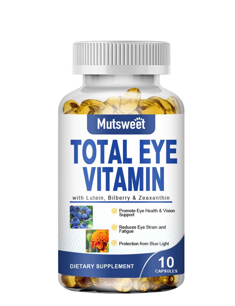 Total Eye Complex Capsules with Lutein, Bilberry & Zeaxanthin Support ...