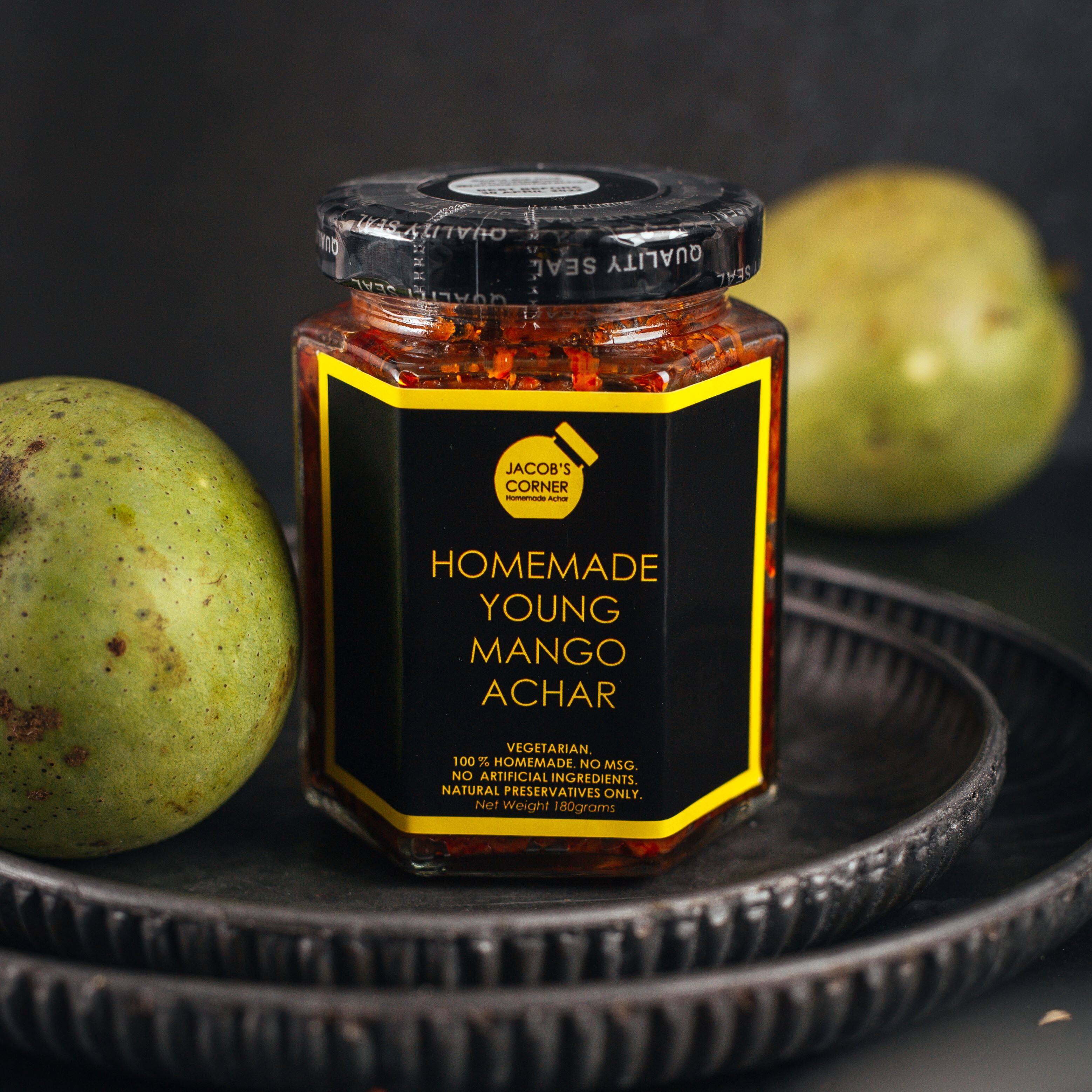 Homemade Young Mango Achar | Jacob's Corner Achars | Mangga Muda ...