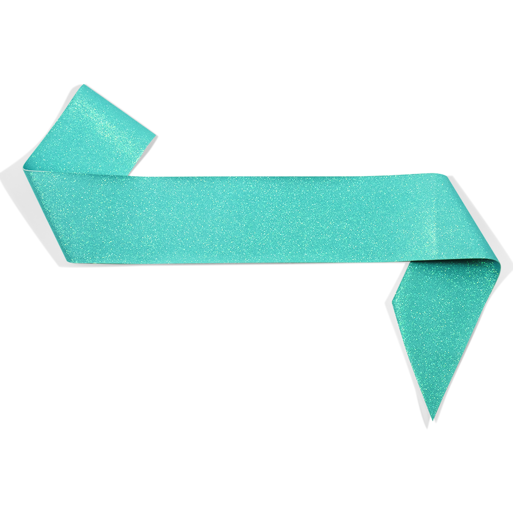 Glitter Sash Blank Satin Sash Plain Sash Make Your Own DIY Sash 9.5cm ...