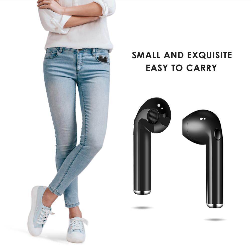 I7S TWS Dual ไร้สายสเตอริโอชุดหูฟังบลูทูธหูฟังพร้อมกล่องชาร์จ (คลัง ...