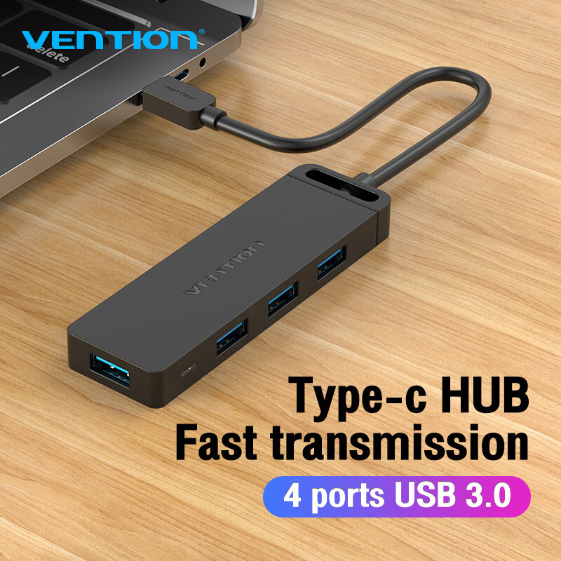 Vention USB C HUB 4 Port Type C to USB 3.0 Multi HUB Splitter ...