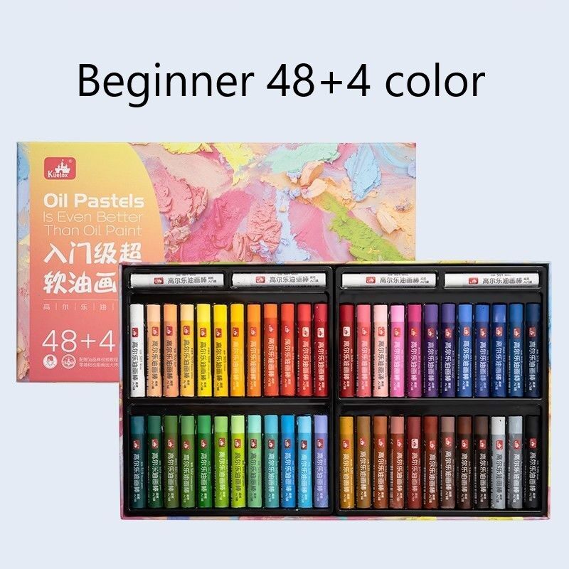 Kuelox 24/36/48 Color Macaron Morandi Smooth Type Heavy Color Oil ...