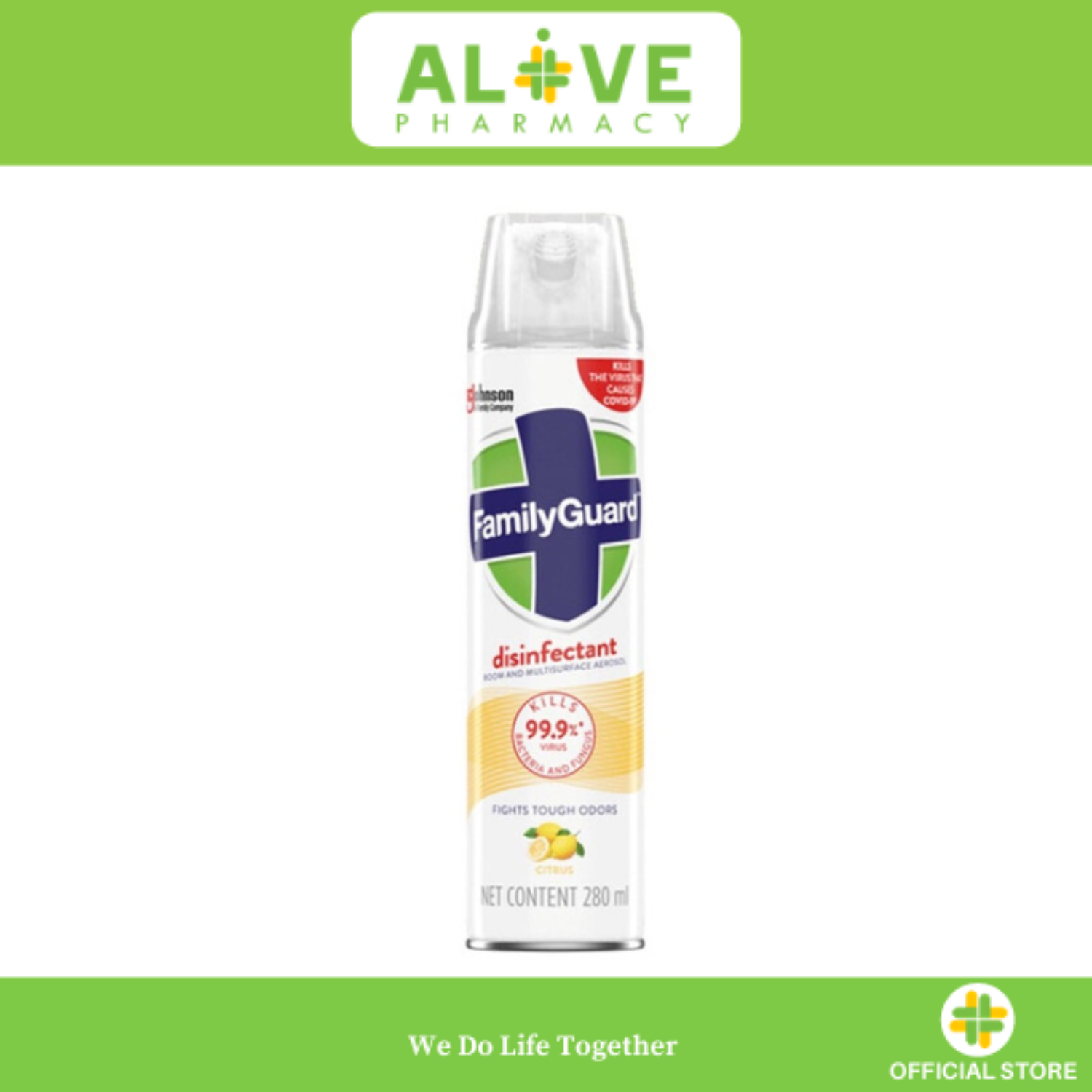 FAMILY GUARD DISINFECTANT CITRUS SPRAY 280ML | Lazada