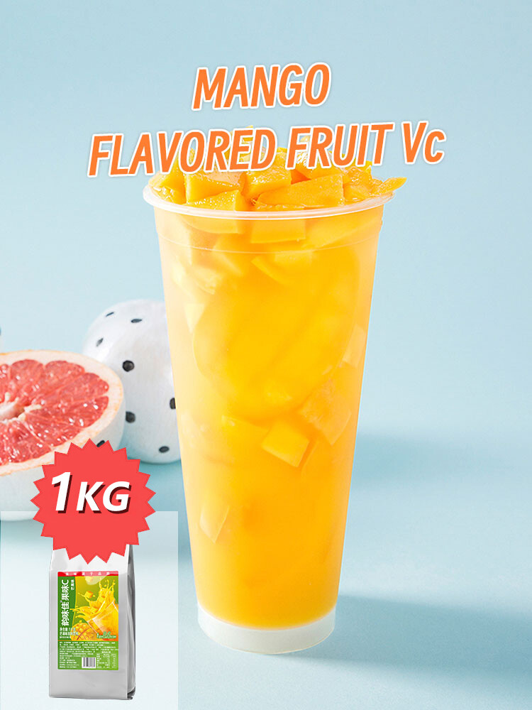 Mango Flavor Fruit Powder 1kg Commercial Instant Drink Fruit Juice ...
