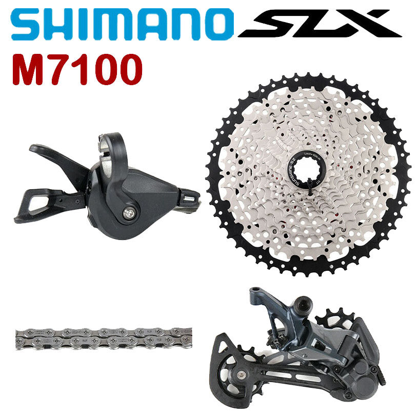 SHIMANO SLX M7100 Groupset 4PCS 1x12 Speed M7100 Shifter RD M7100 10 ...
