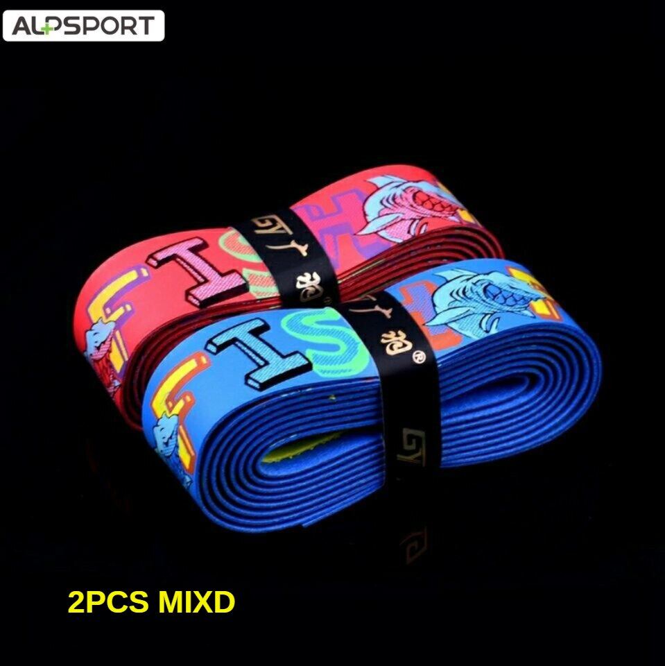 ALP Shark Print 1.5m Long Keel Hand Grips Fishing Rod Wrap Yonex Handle ...