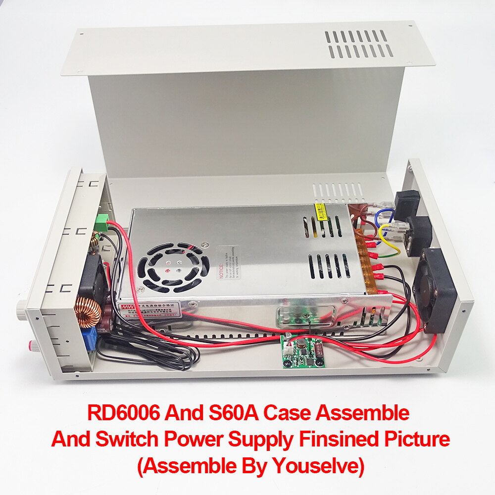 Rd6006w USB WiFi DC-DC แรงดันไฟฟ้าปัจจุบันแหล่งจ่ายไฟขั้นตอนลงโมดูลบั๊ก ...