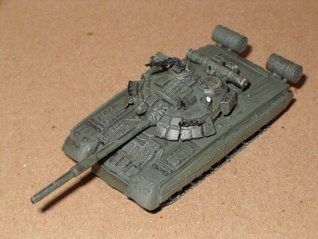 Ocean Hall takara 1/144 tank museum 6 bombs Russian T80U main battle ...
