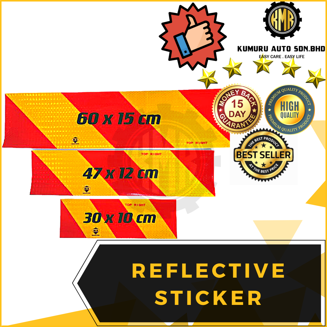 3M LORRY REFLECTIVE STICKER W/SIRIM APPROVED | Lazada