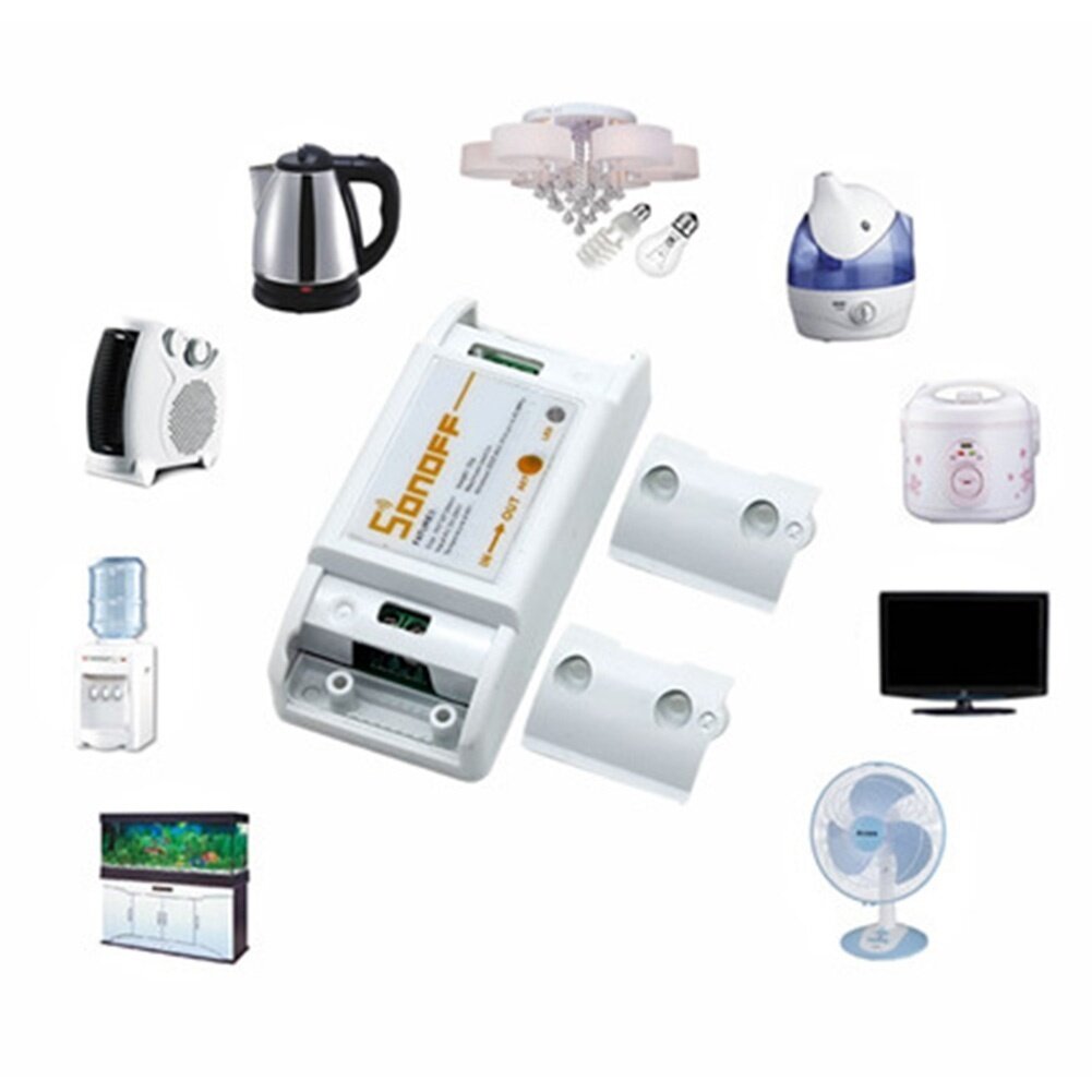 GSHY Electronic WiFi Wireless Smart Remote Switch Controlled Module ABS ...