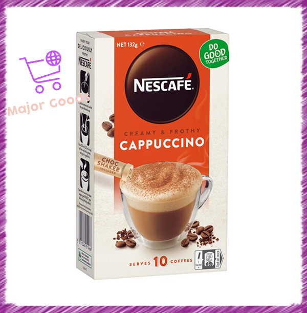 Nescafe Creamy and Frothy Cappuccino 10 Sachets | Lazada