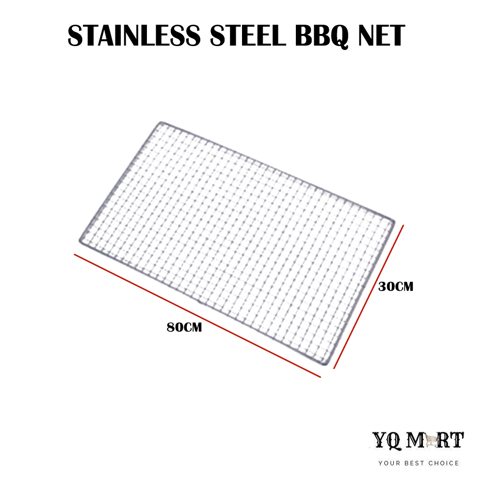 Stainless Steel Bbq Net/ Grilling Net/ Grill Mesh Net | Lazada