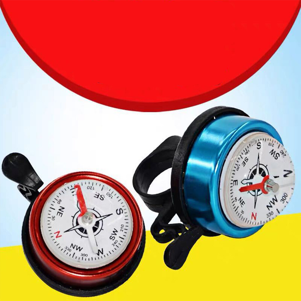 HiQueen Aluminum Alloy Bicycle Compass Horn Bike Bell Cycling ...